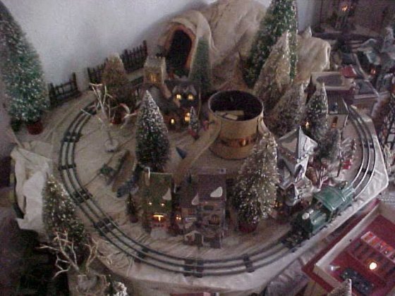 Christmas Village Putzes and train layouts submitted for 2008